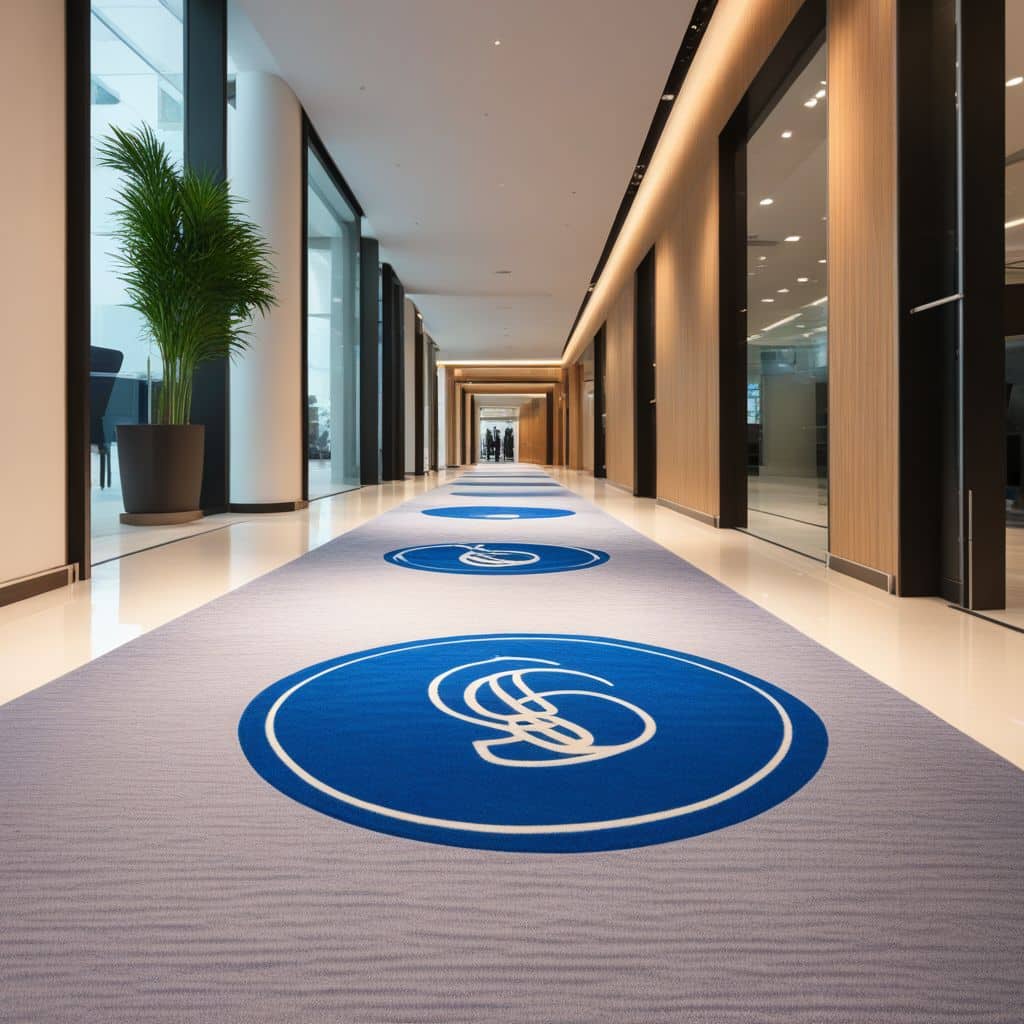Tapis Logo Personnalisé pour Commerces et Entreprises